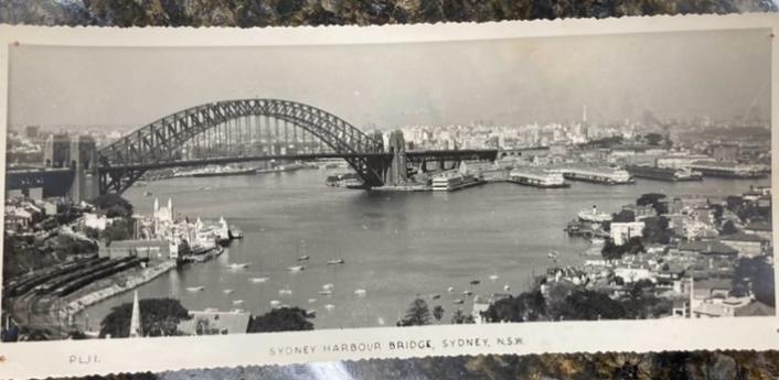 1950s Postcard Of Sydney Harbour Bridge The Vintage Place 1950s Postcard Of Sydney Harbour Bridge The Vintage Place